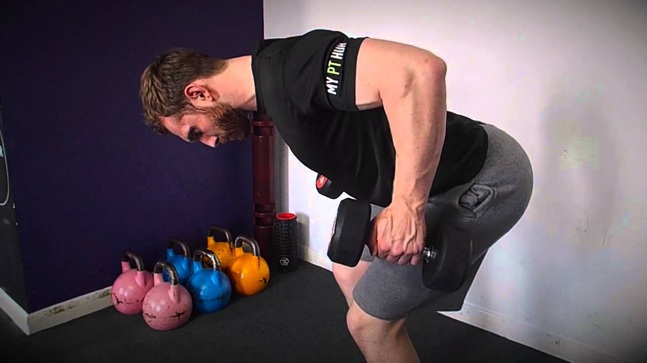 Neutral Grip Dumbbell Row Youtube