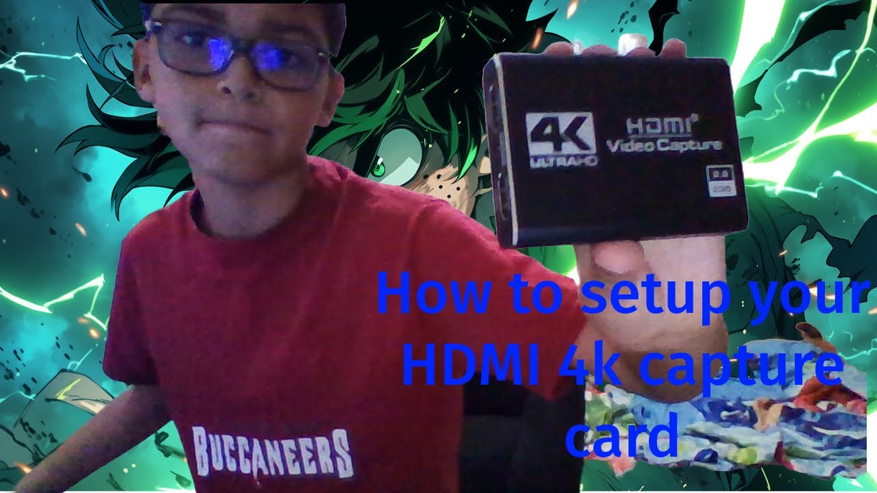 How to setup your HDMI 4k capture card - YouTube