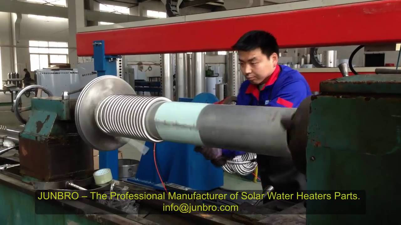 how to roll stainless steel corrugated pipe? - YouTube