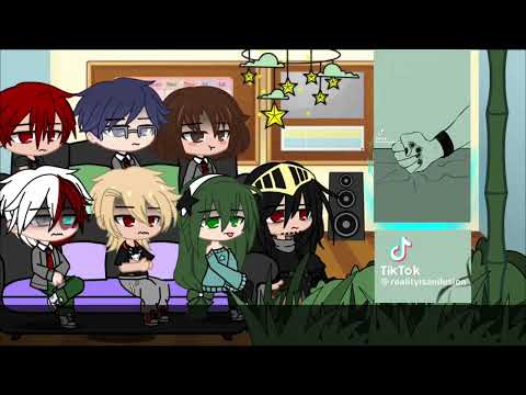 Mha react to V.Deku {my au + slight tddk}