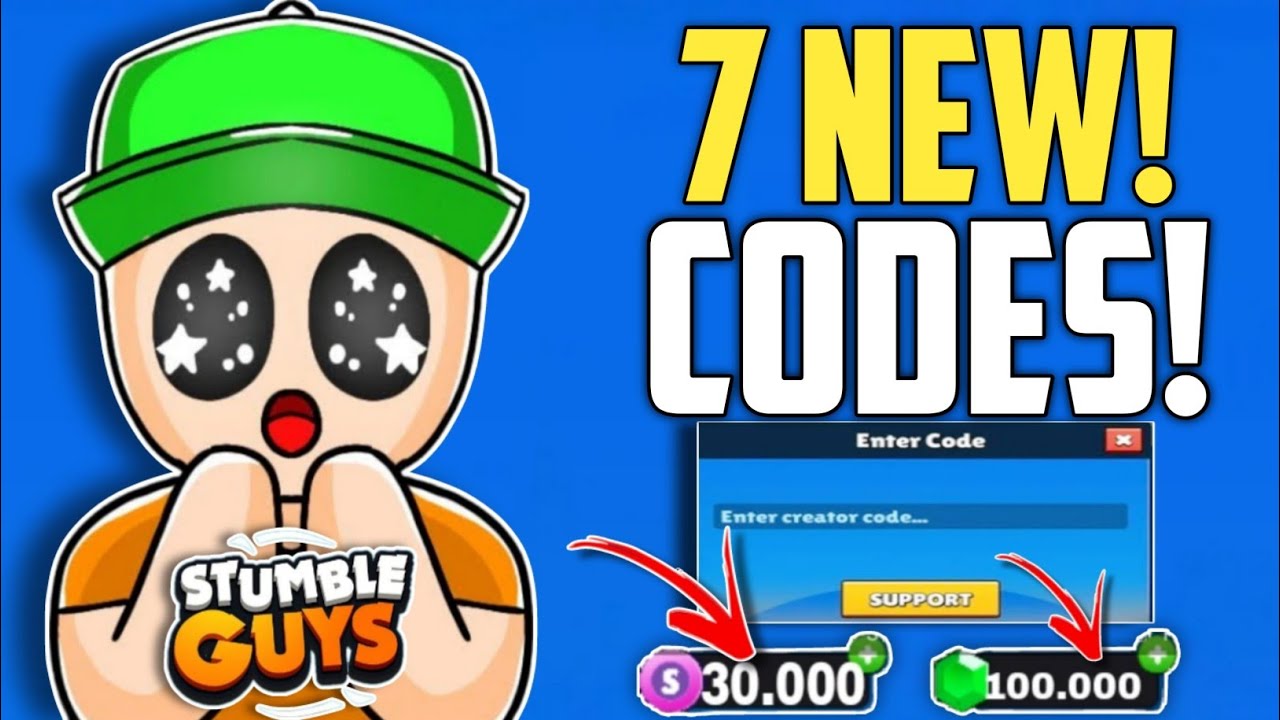 *GIFT⚡CODES!!* ALL STUMBLE GUYS GIFT CODES 2024 - STUMBLE GUYS AUGUST ...