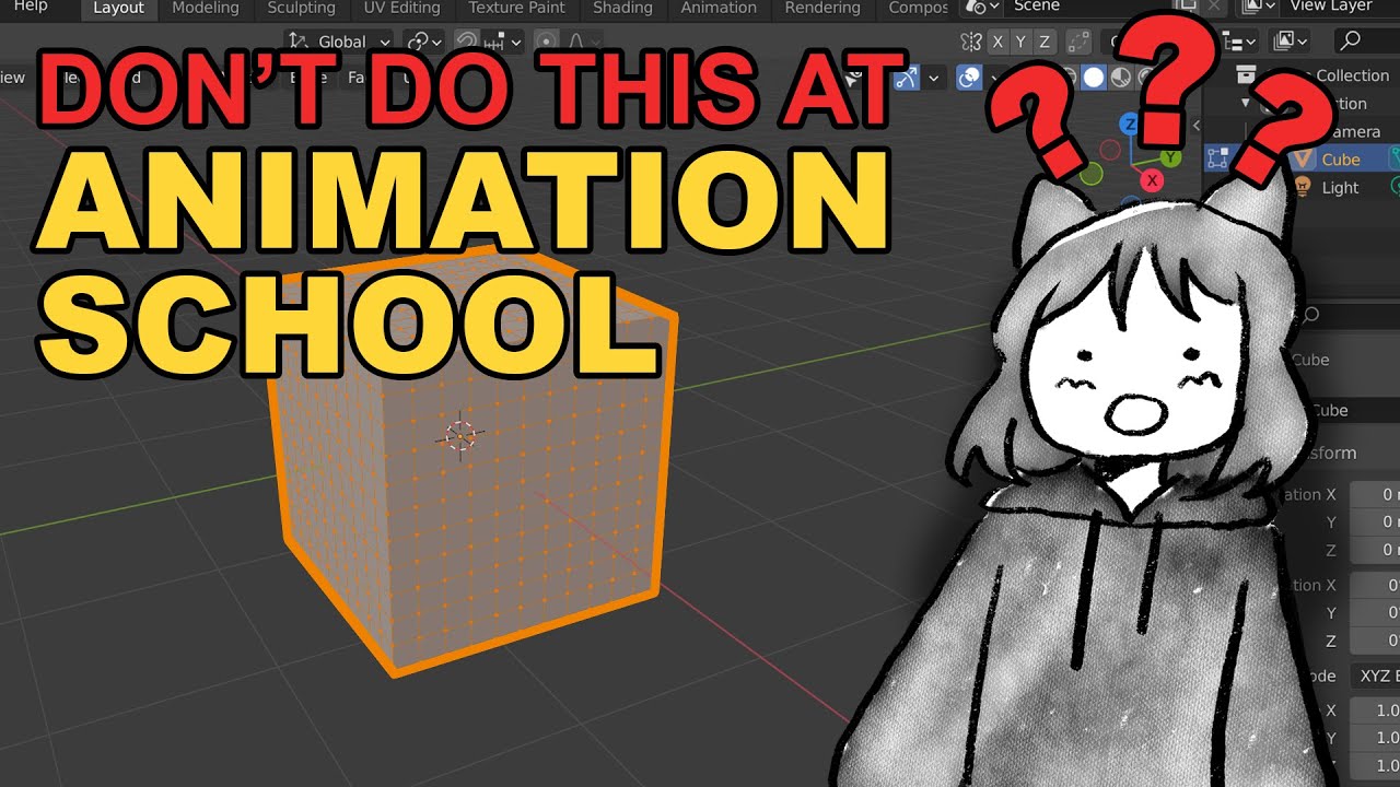How to Survive Animation School - YouTube
