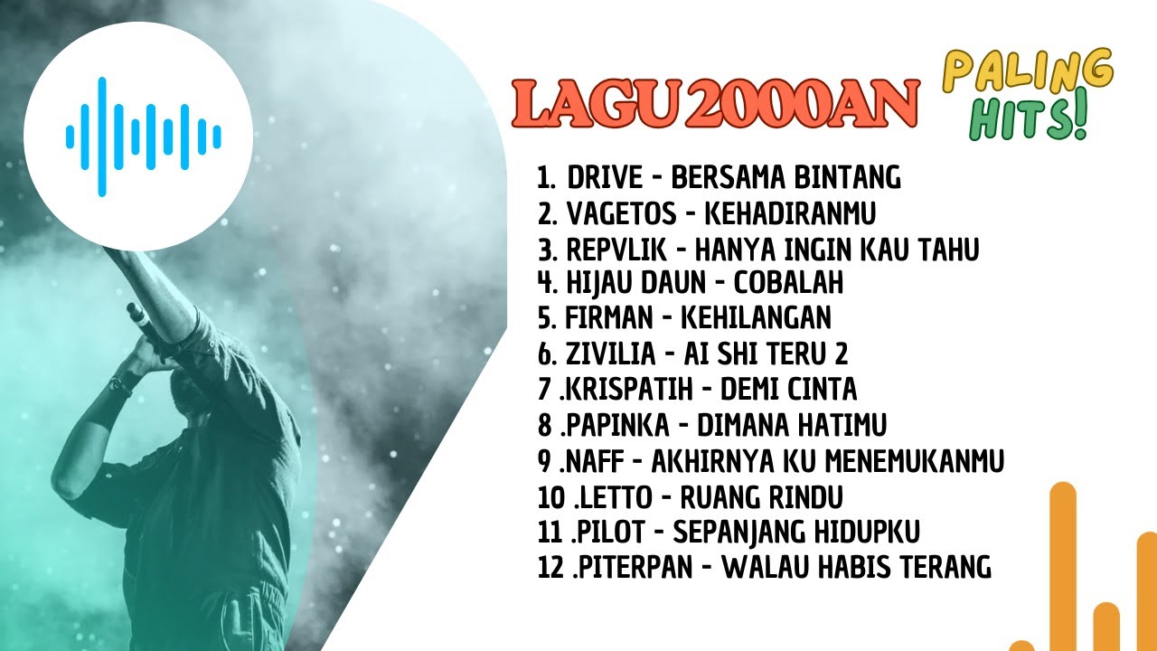 FULL ALBUM LAGU POP INDONESIA 2000AN TERBAIK | KUMPULAN LAGU LAWAS ...