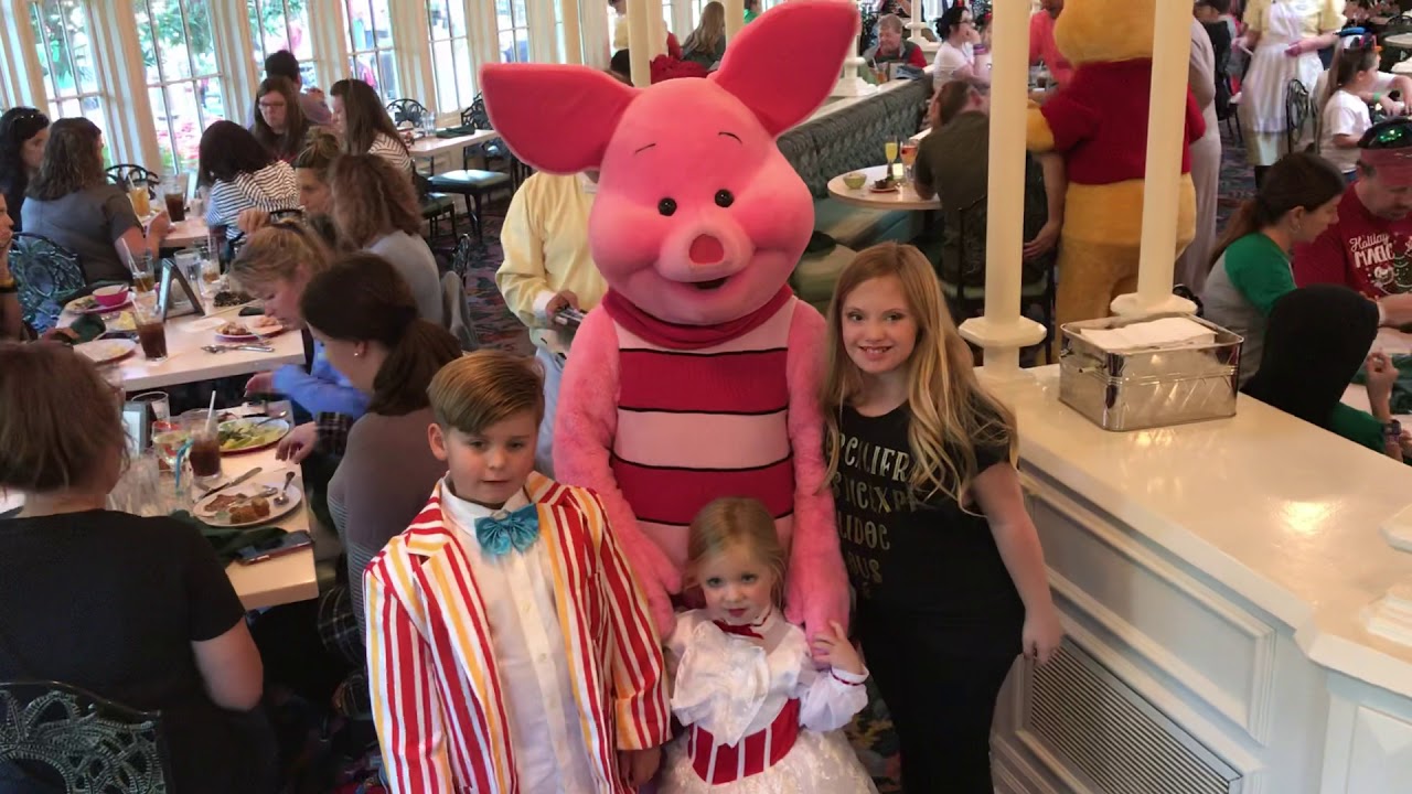 Meeting Piglet at Disney - YouTube