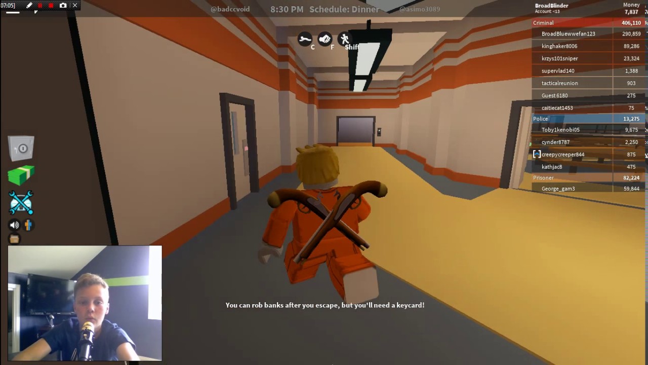 Carter plays roblox - YouTube
