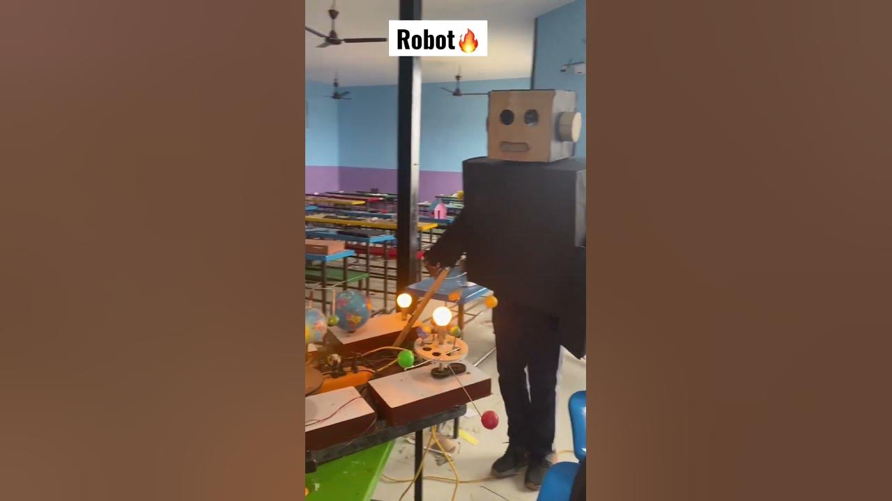 Robot Powered Automatic Light Scienceproject Shorts Viral Arduino Automation