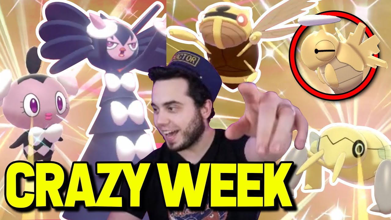An EPIC SHINY WEEK! Shiny SHEDINJA, GOTHITELLE and MORE! - YouTube