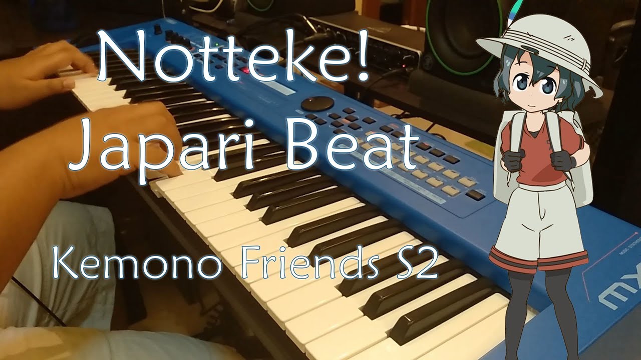 [Kemono Friends S2 OP] Notteke! Japari Beat Piano Cover - YouTube
