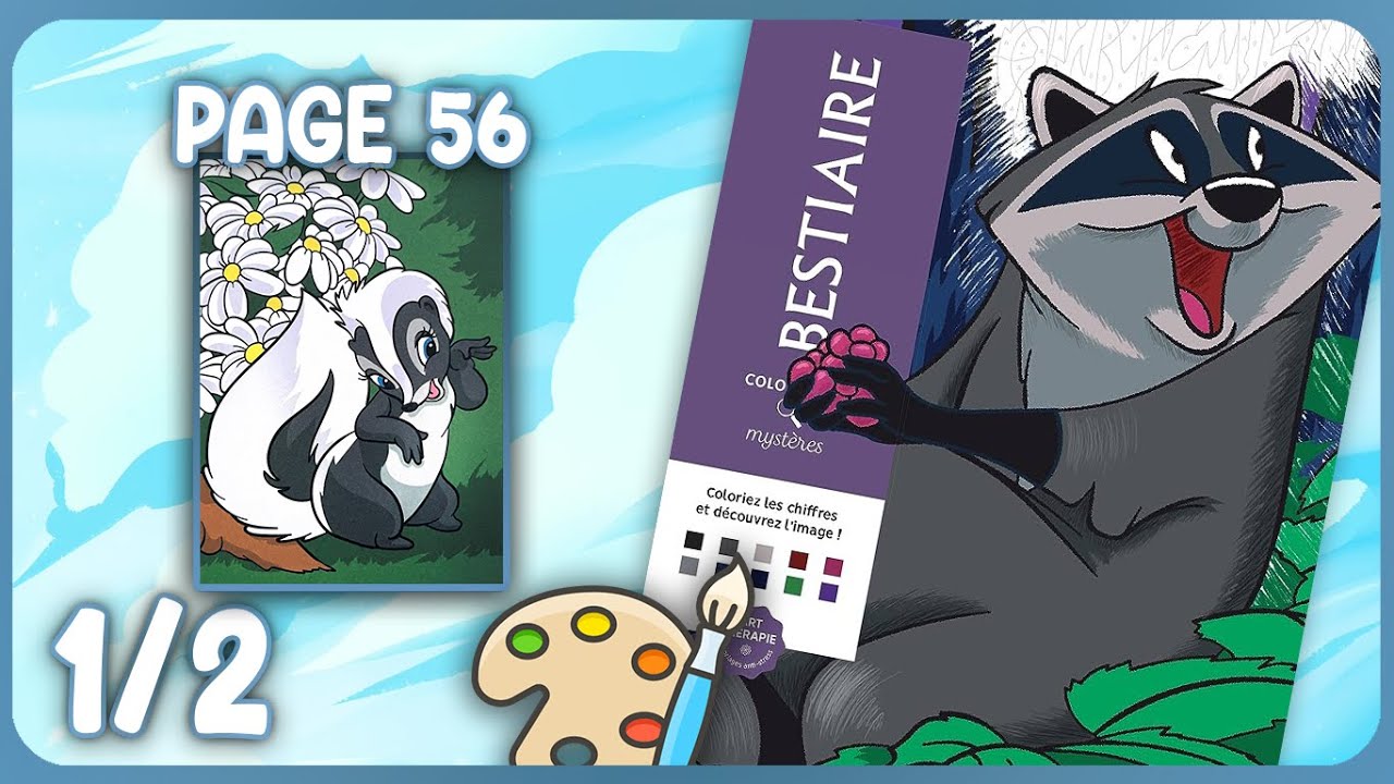 COLO 🎨 | 1 - Tome Bestiaire - Page 56 🦨 - YouTube