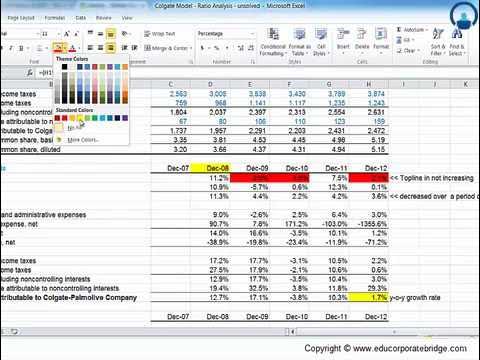 94 Income Statement Horizontal and Vertical Analysis Example - YouTube