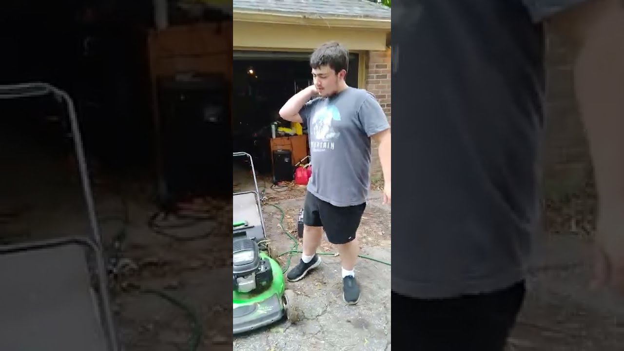 Scotty and Joe's perspectives with the 1998 Lawn-Boy lawn mower - YouTube