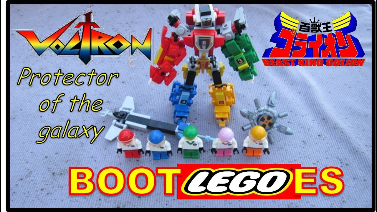 VOLTRON LEGO Bootleg Robot & Pilot Mini figures | VOLTROS BOOTLEGO ...
