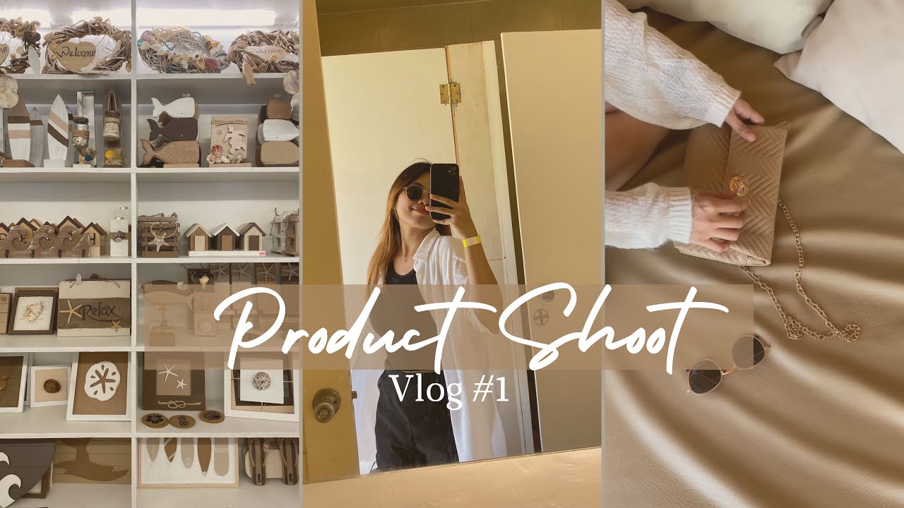 Vlog #1: Product Shoot - YouTube