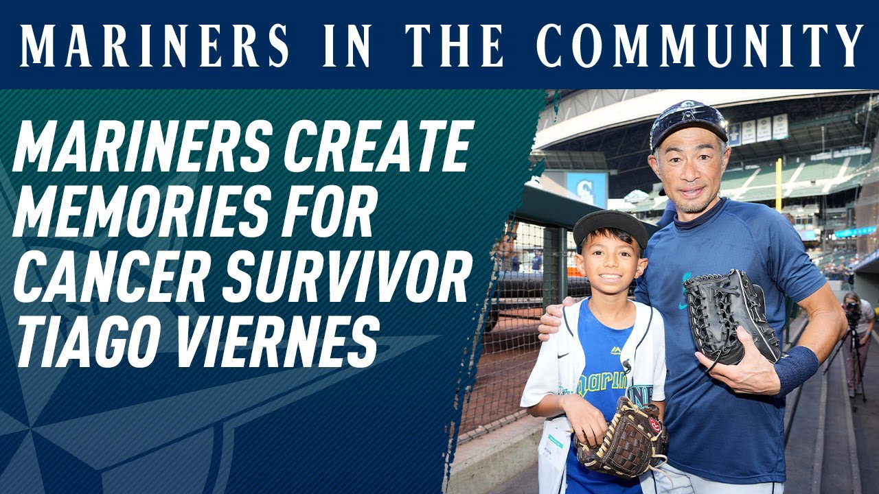 Mariners Players Create Special Memory For Cancer Survivor Tiago ...