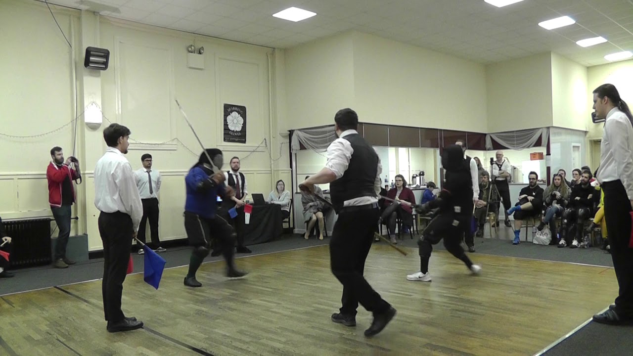 Edgebana 2018: Longsword Pool 5, Lewis Whyte (R) Vs Alexander Bourdas ...