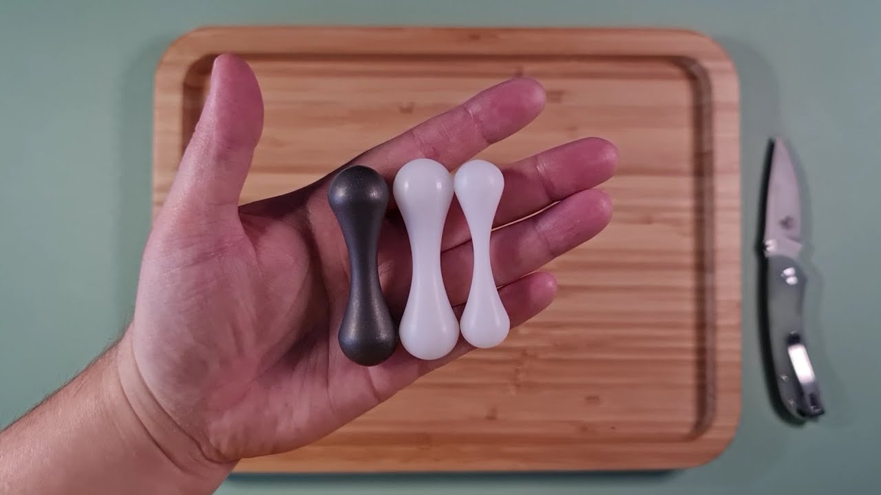TIBstudio - Titanium and POM Knuckle Rollers Unboxing - YouTube