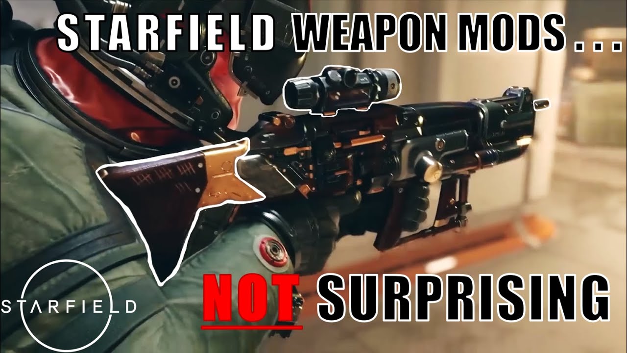 Starfield Weapon Mods and Customization!!! - YouTube