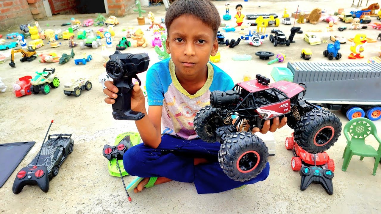 toy bala video | helicopter, train, jcb, bus, gadi wala cartoon, big ...