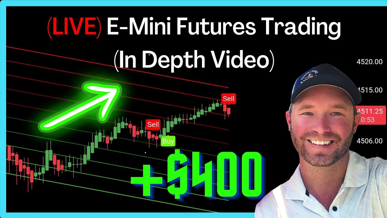 LIVE Futures Trading (+$400 in 15 mins) - YouTube