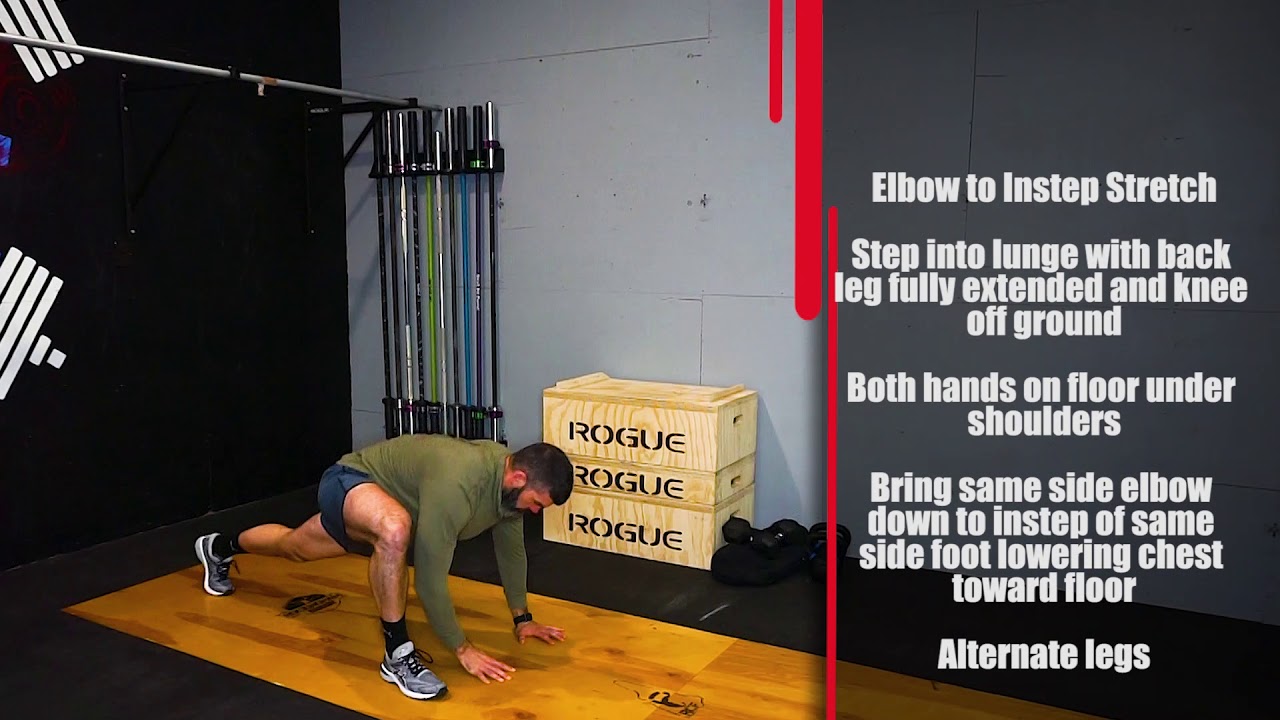 Elbow to Instep Stretch - YouTube