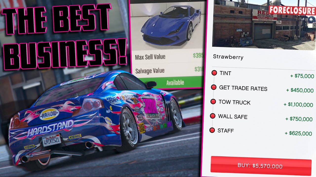 The New BEST BUSINESS! +Everything NEW in The Chop Shop DLC! [GTA ...