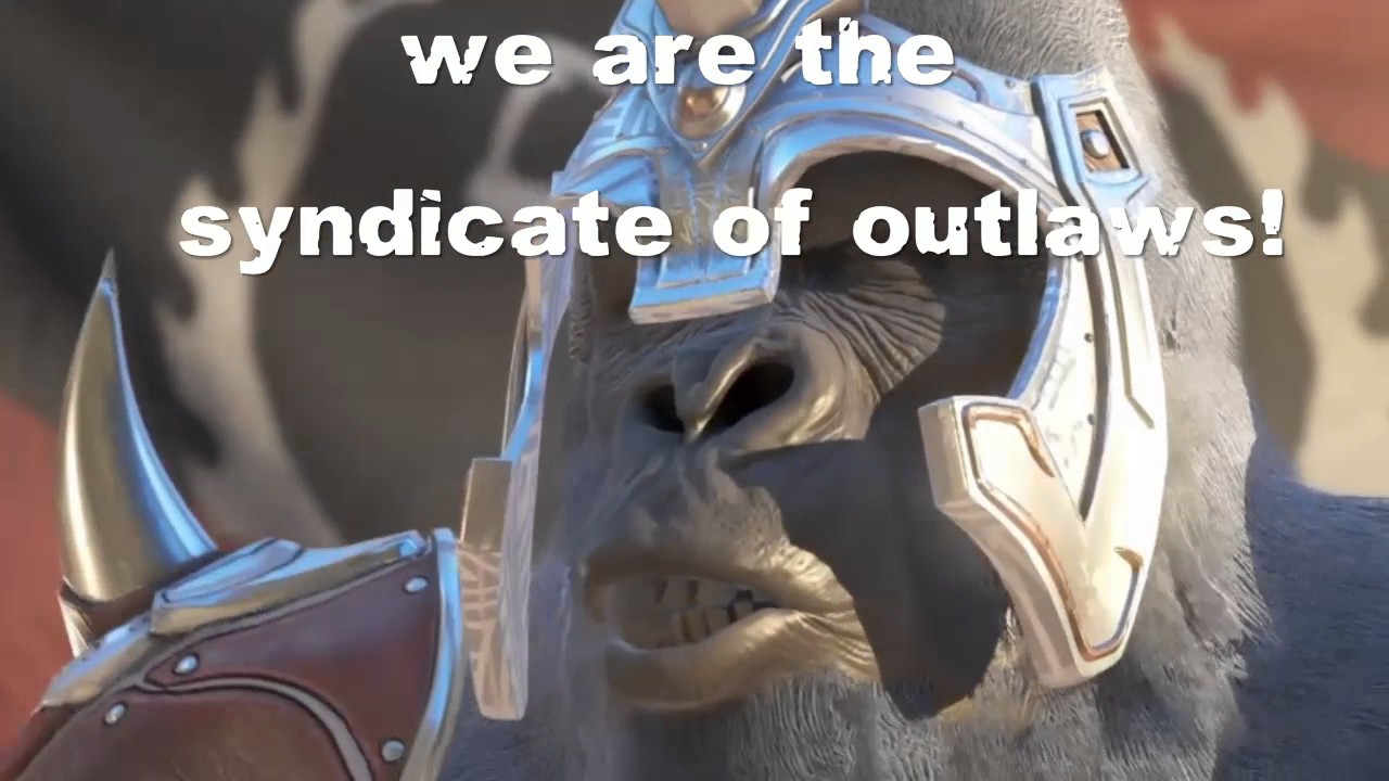 Injustice 2 guild the syndicate of outlaws recruitment video - YouTube
