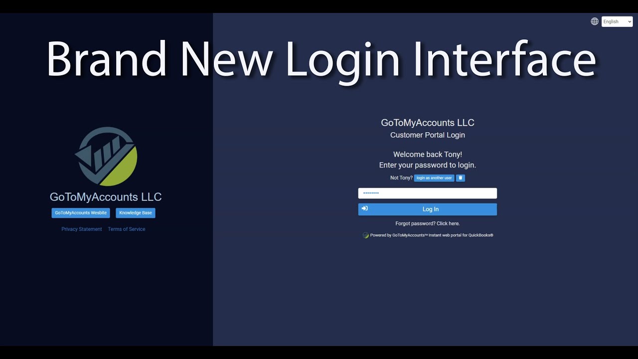 New Updates: Login page and Authentication Methods - YouTube