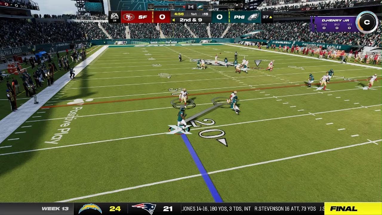 Madden NFL 24 49ers Vs Eagles Week 13 PS5 - YouTube