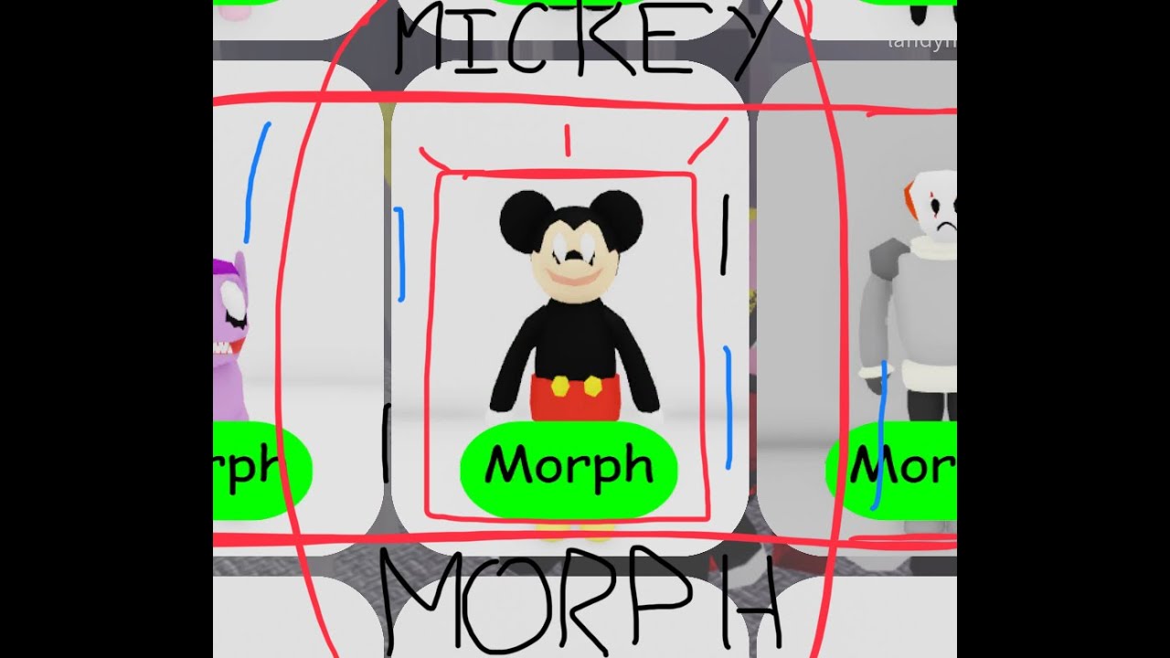How to get The Mickey Morph!! [Roblox Backrooms Morphs] - YouTube