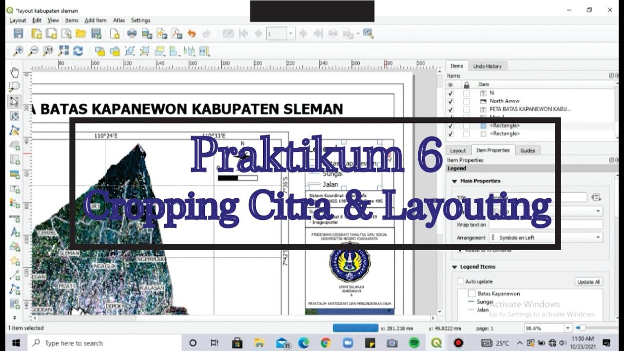 Bagaimana Cara Cropping Citra dan Layouting Peta dengan Software QGIS ...