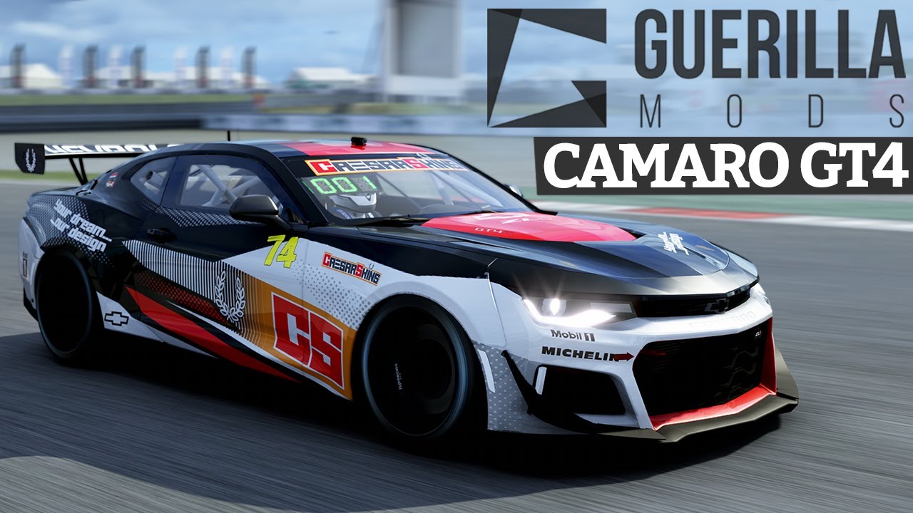 Guerilla Mods // Chevrolet Camaro GT4 - YouTube