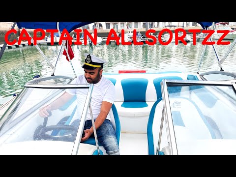My FIRST TIME Driving A Boat At The Marina In Agadir.