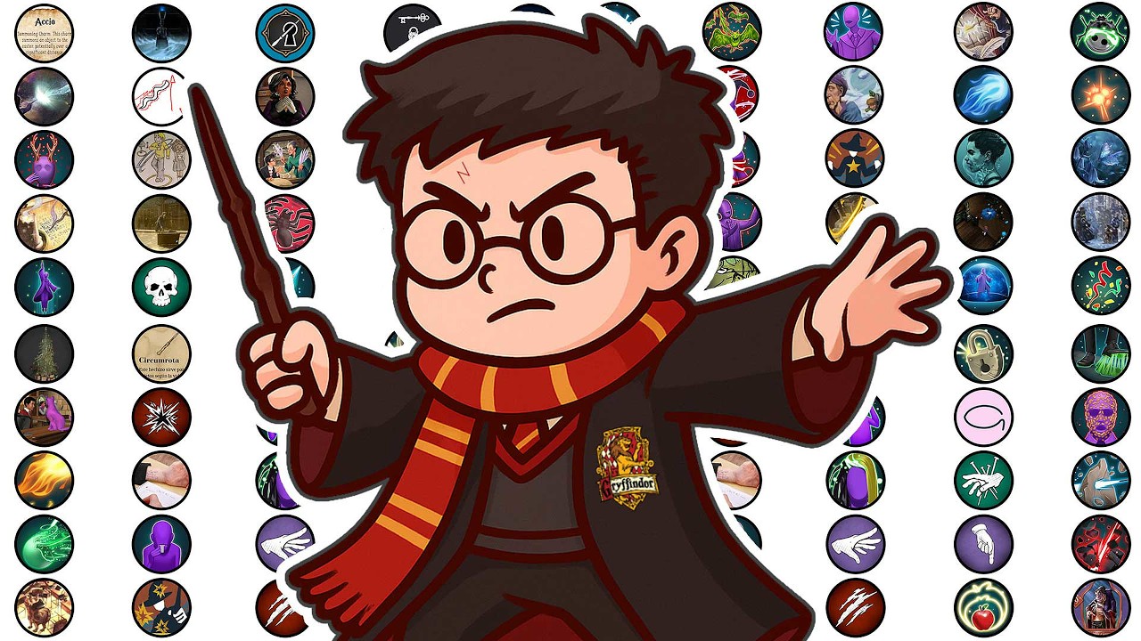 Tất tần tật 300 Câu Thần Chú Trong Harry Potter (Phần 1) - YouTube