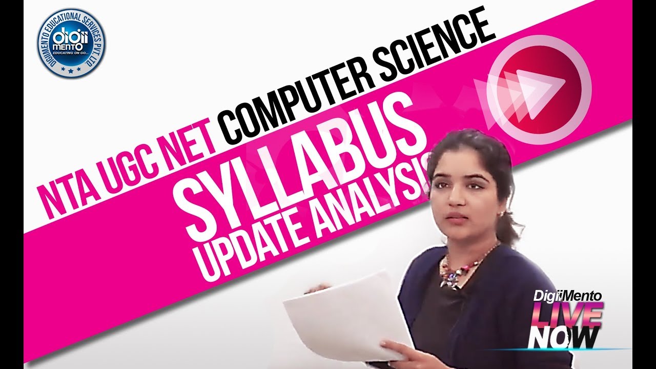 Syllabus Update Analysis of NTA UGC NET Computer Science - YouTube