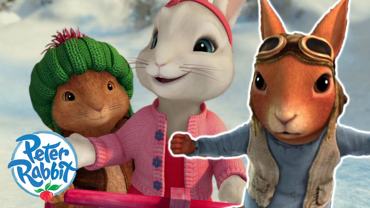 @OfficialPeterRabbit- Time for the Great Icicle Jump ️ ️ ️ | Cartoons ...
