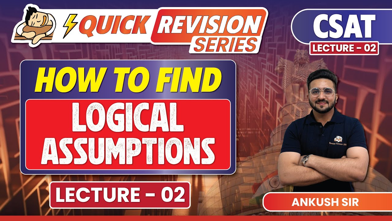 Mastering Logical Assumptions: A Step-by-Step Guide | How to Find ...