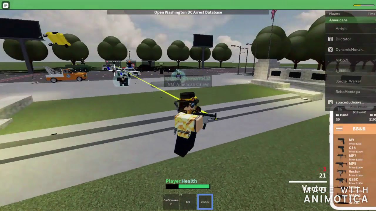 Attacking Nusa Killing Officers- Roblox - YouTube
