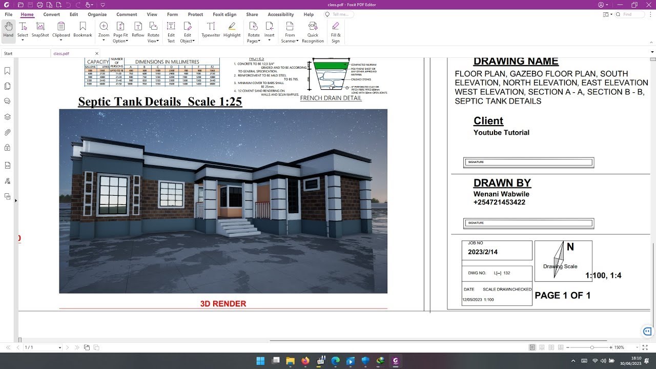 Hidden Roof Design ArchiCAD FOR Beginners Part 4 Drawing Parapet Walls ...