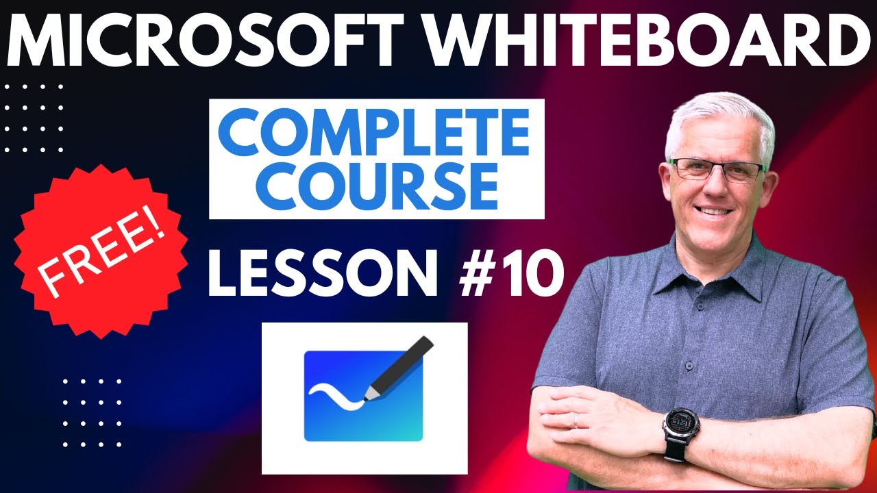 How to Use Text on the Microsoft Whiteboard - YouTube