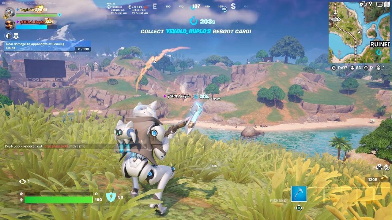 Fortnite titan hand event - YouTube