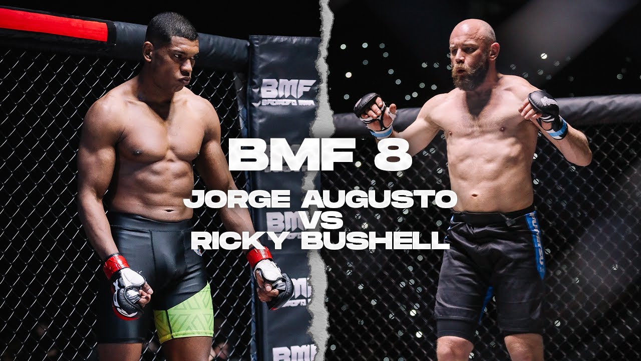 BMF 8 | Jorge Augusto vs Ricky Bushell | Amateur Middleweight MMA ...