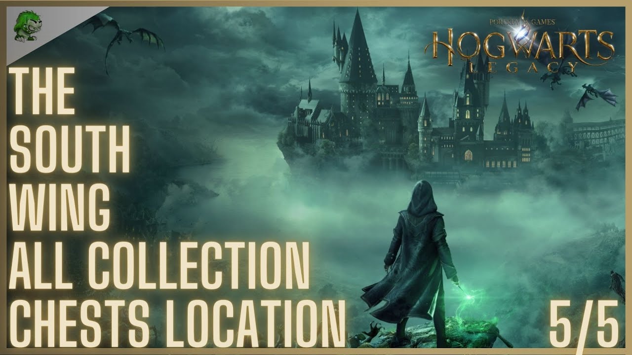 Hogwarts Legacy The South Wing All Collection Chests Location - YouTube