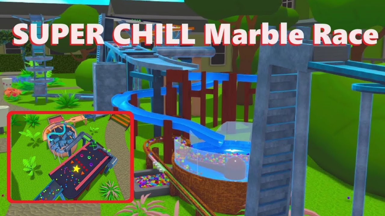 Fun Super Chill Long Marble Course Race in Marble World!! - YouTube