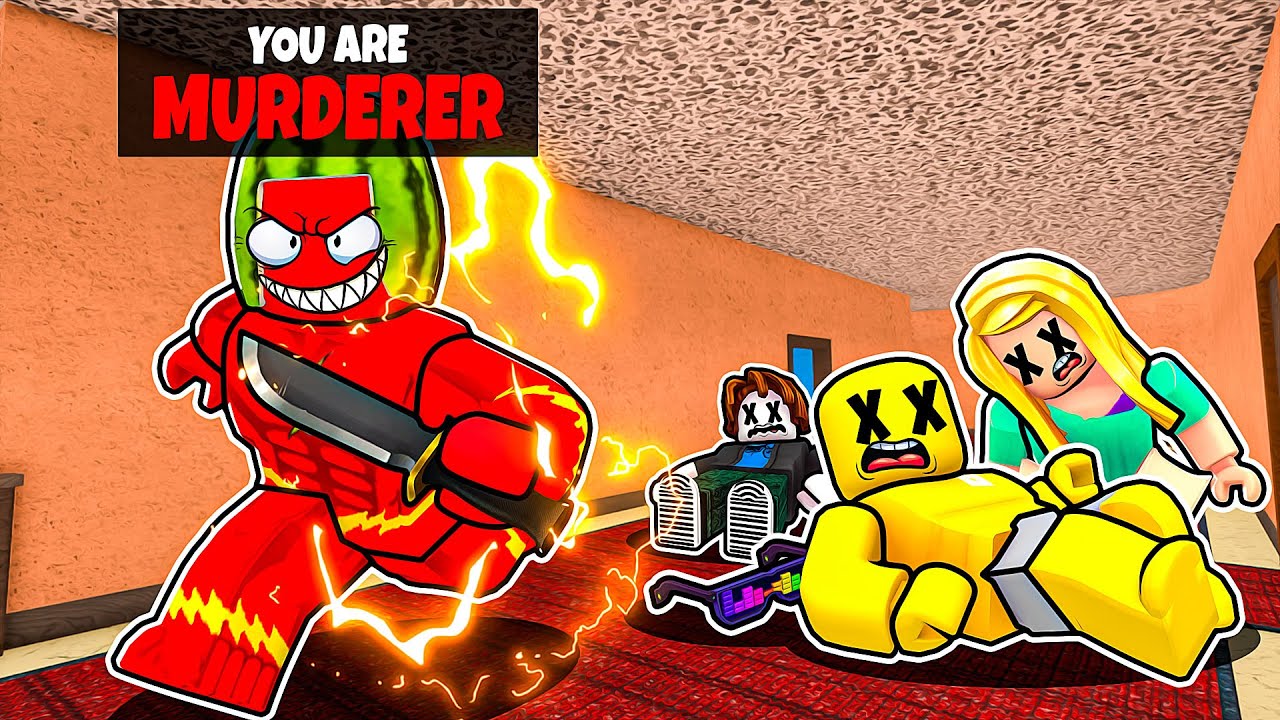 Playing as THE FLASH in Murder Mystery - YouTube