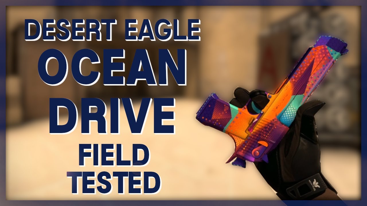 CS:GO Skin - Desert Eagle | Ocean Drive (Field-Tested) - YouTube