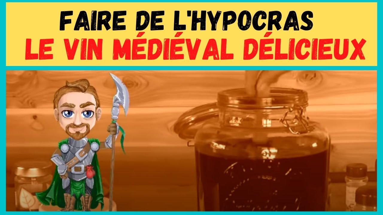 Recette de l'hypocras - fabrique ton apéritif médiéval - délicieux et ...
