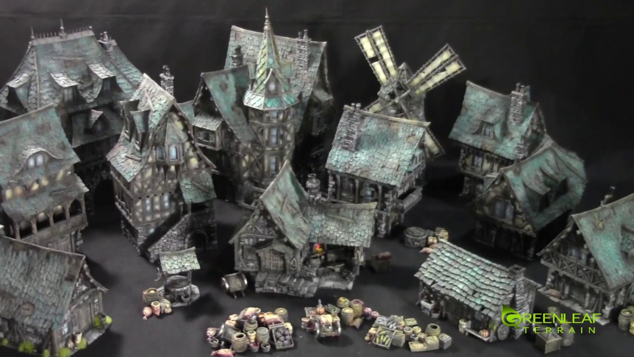 Tabletop-World Buildings - YouTube