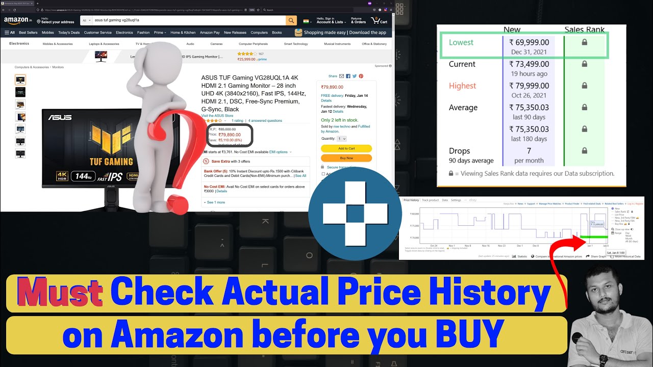 Must Check Real Price of Amazon Products Before You BUY - YouTube