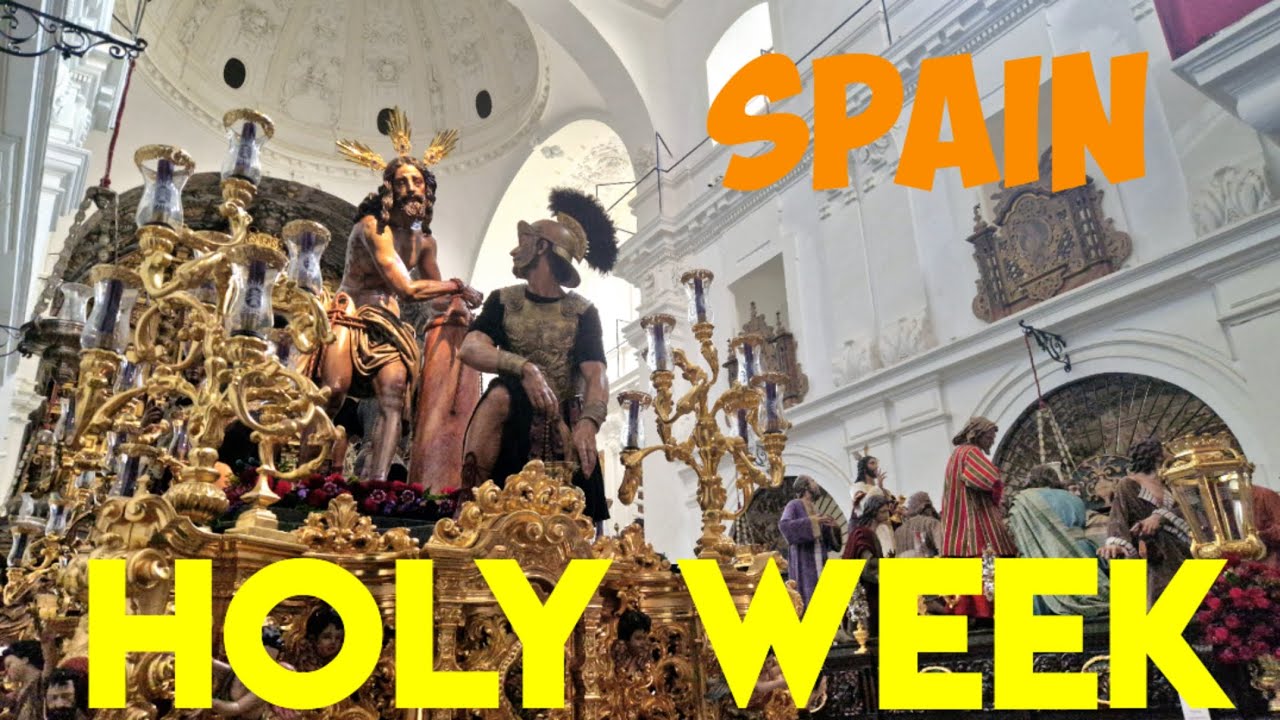 Holy week in Spain 2025. Semana Santa Tronos - YouTube