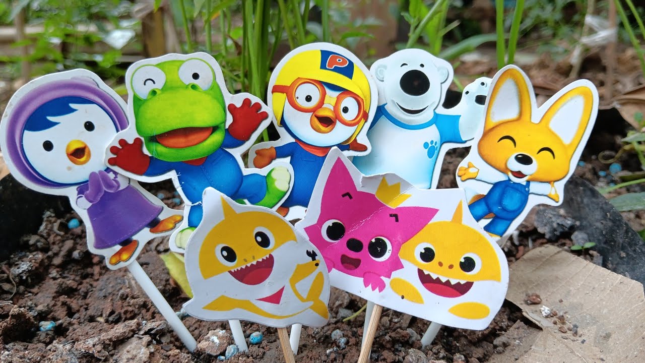 Drama Mencari Pororo Baby Shark Mixue hello kitty lucu | Pororo poby ...